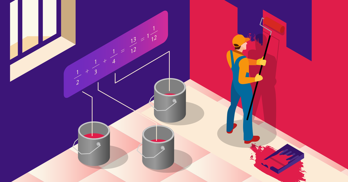 Kalkulator Penambahan Pecahan — Calculator.iO