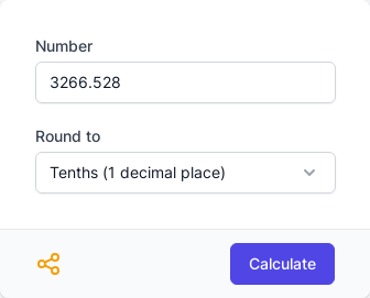 Calculadora De Redondeo De Números