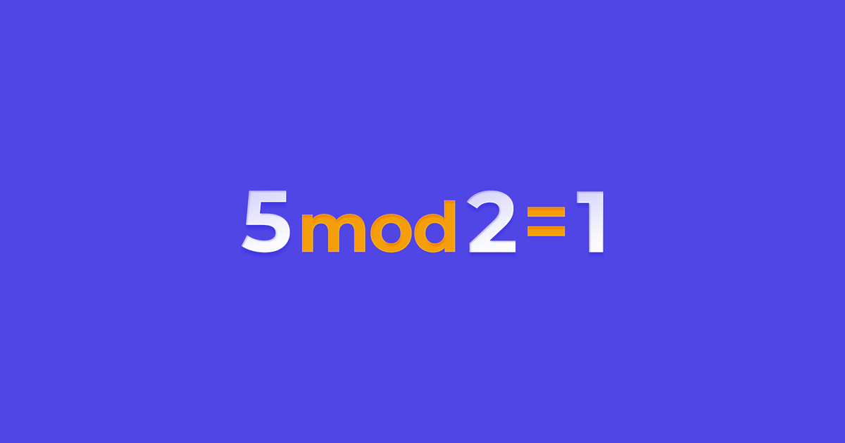 Calculateur Modulo - Calculator.iO